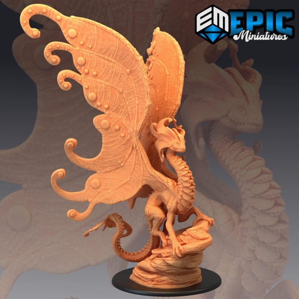 Rainha Dragão Fada - Epic Miniatures - Miniatura Para RPG/Pintura ...