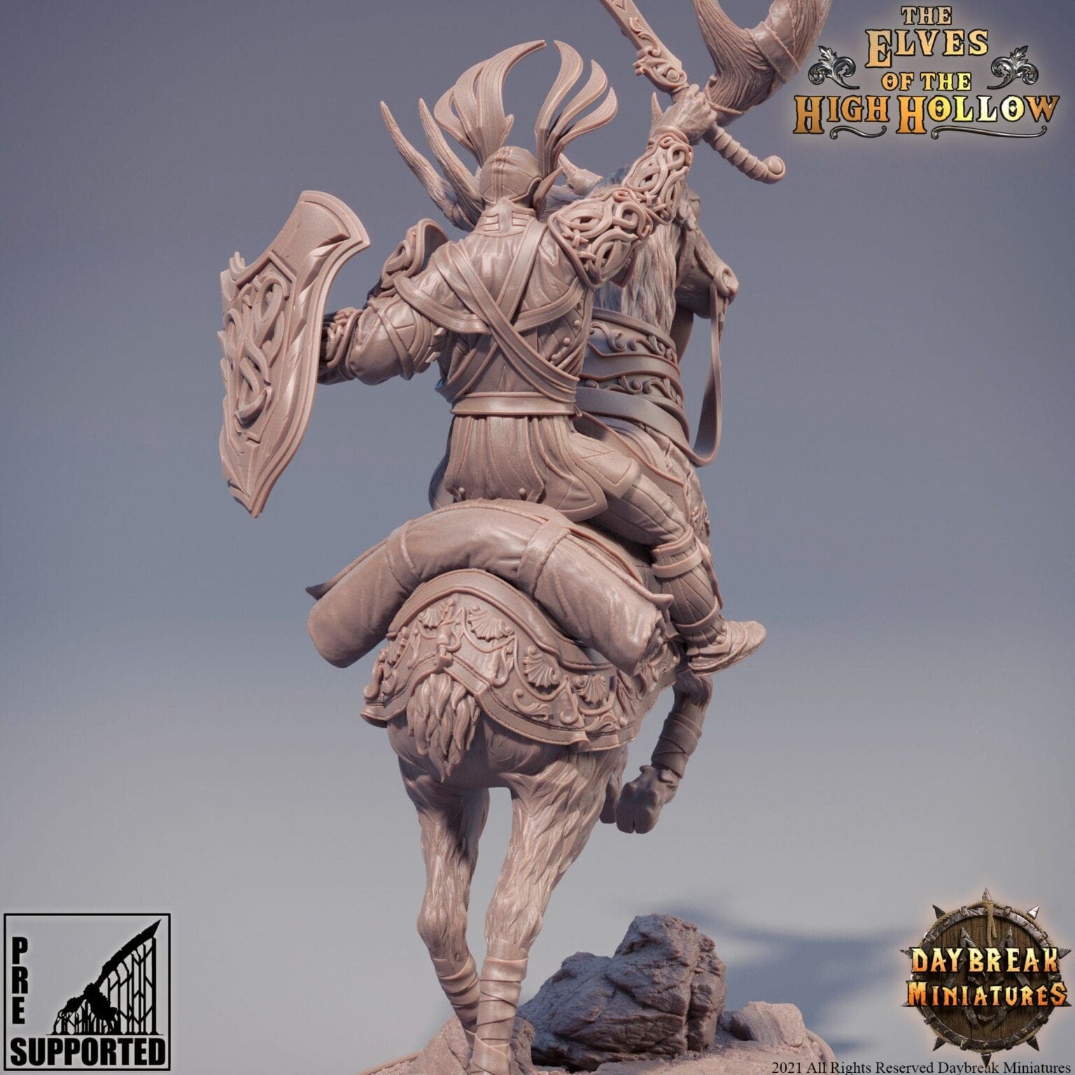 Faeren O Explorador - Elfos Do Grande Vazio - Daybreak Miniatures ...