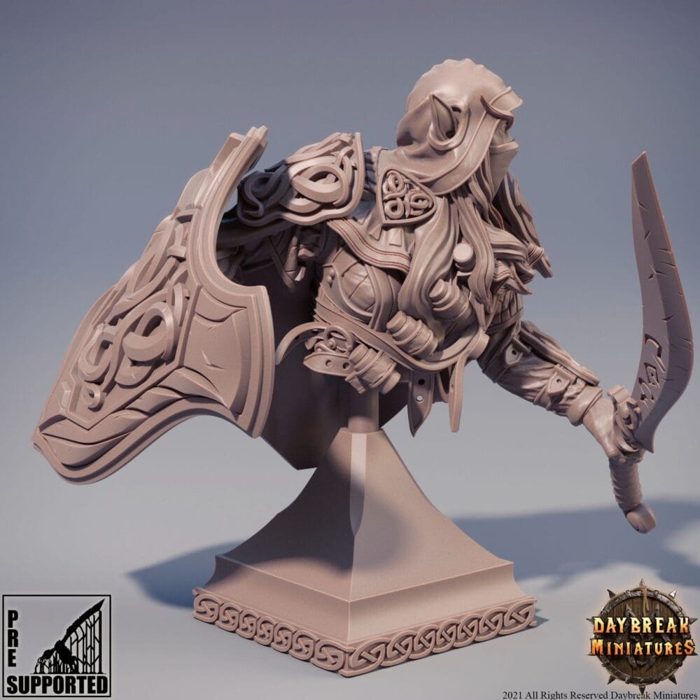 Deitin, O Sussurrador - Busto - Daybreak Miniatures | Arsenal Craft RPG