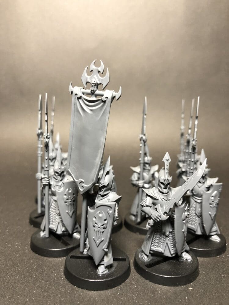 Dreadspears Regiment Dark Elves Cities Of Sigmar Fantasy Warhammer ...