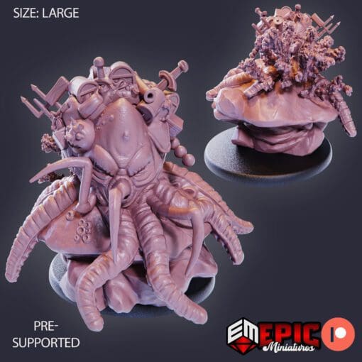 Morkoth em Coral - Treasure Hunt - Epic Miniatures | Arsenal Craft RPG