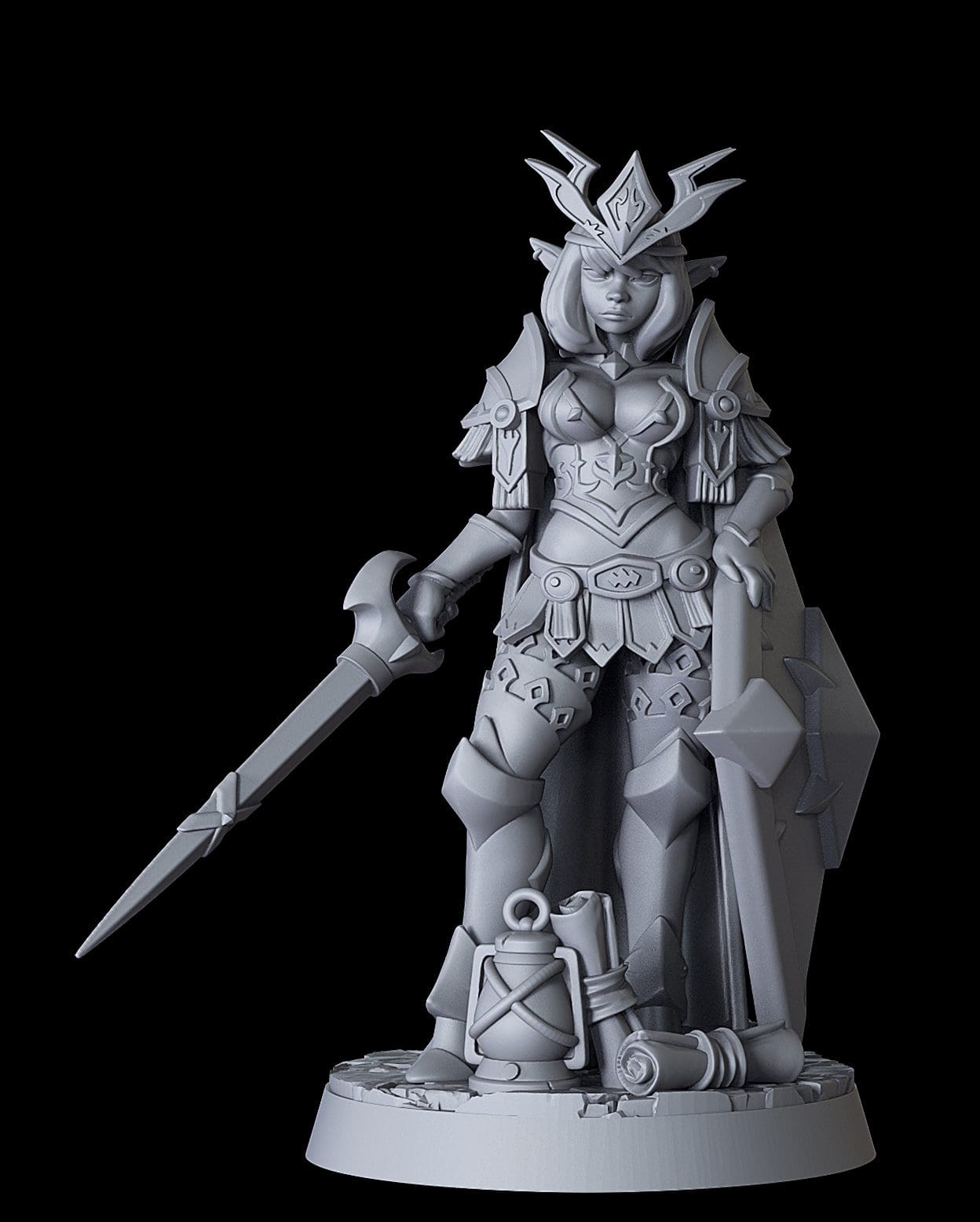 Iletia, Elfa Paladina - Crossing Paths - RN Estudio | Arsenal Craft RPG