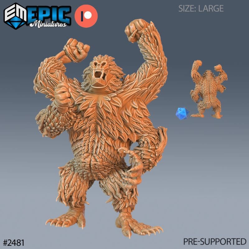 Girallon Zumbi - Haunting Catacombs - Epic Miniatures