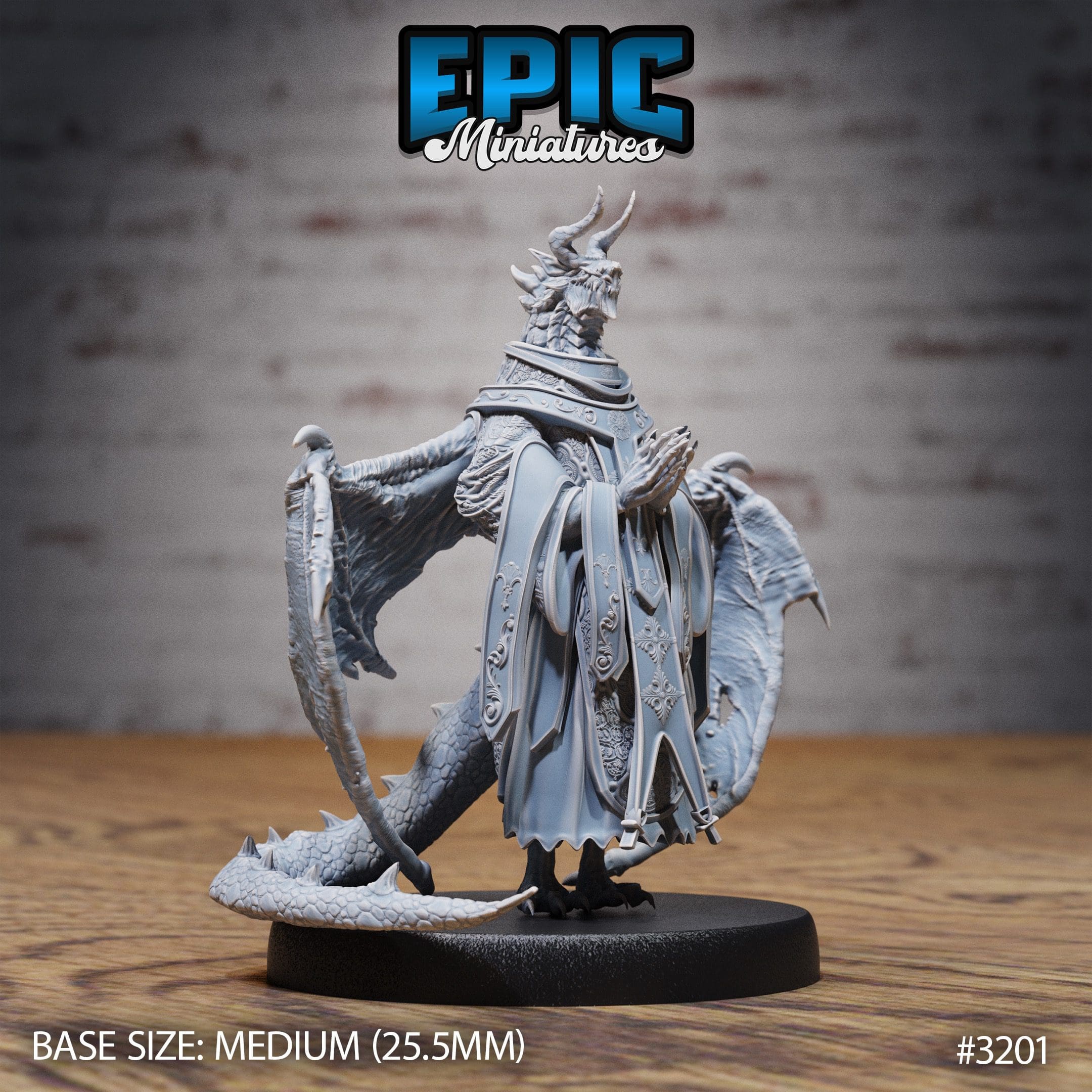 Hunters Guild Bahamut Cleric - Dragons Reign - Epic Miniatures ...