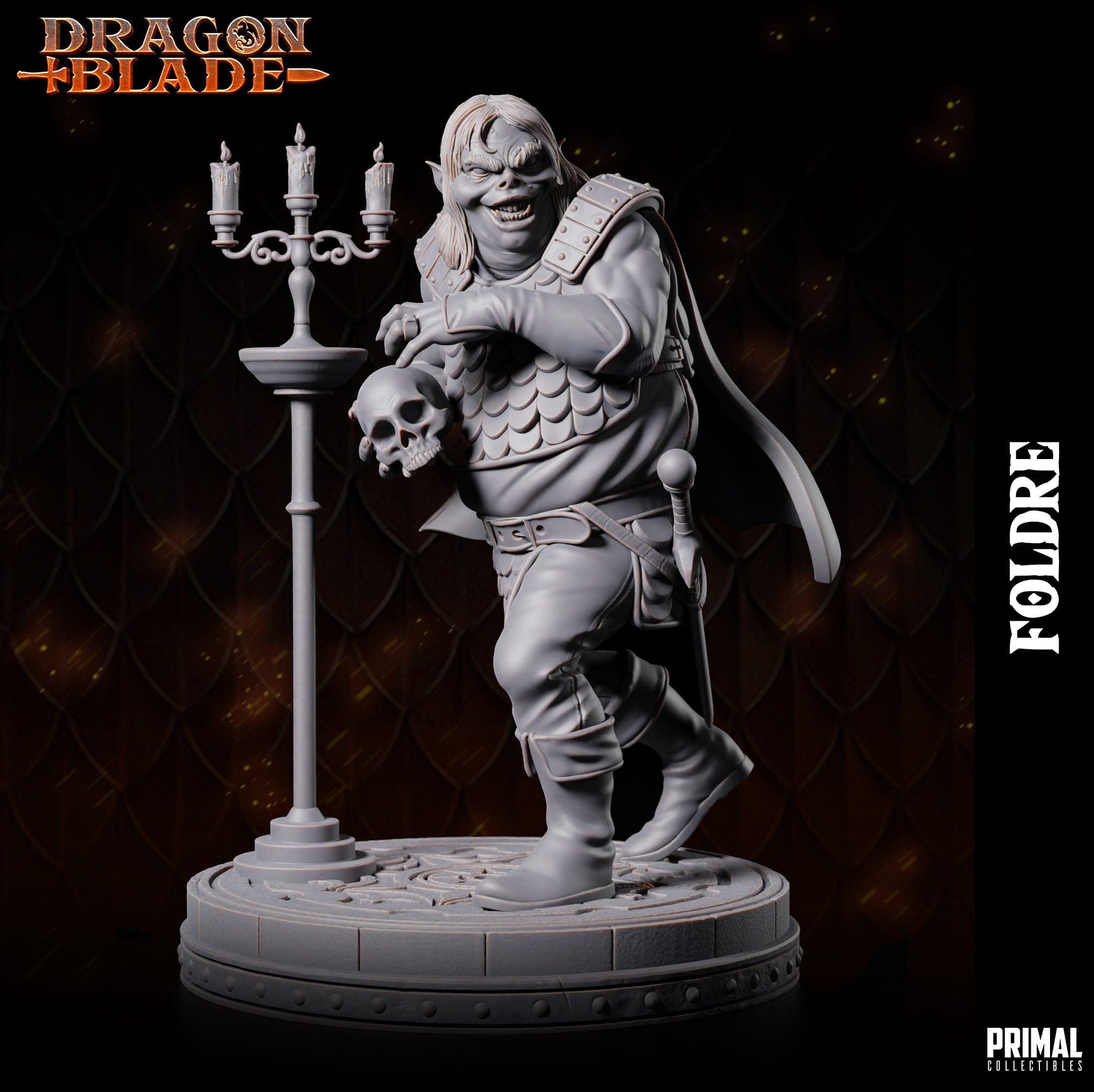 Lorde Draconato Toede - Primal Collectibles - Miniatura Para RPG ...