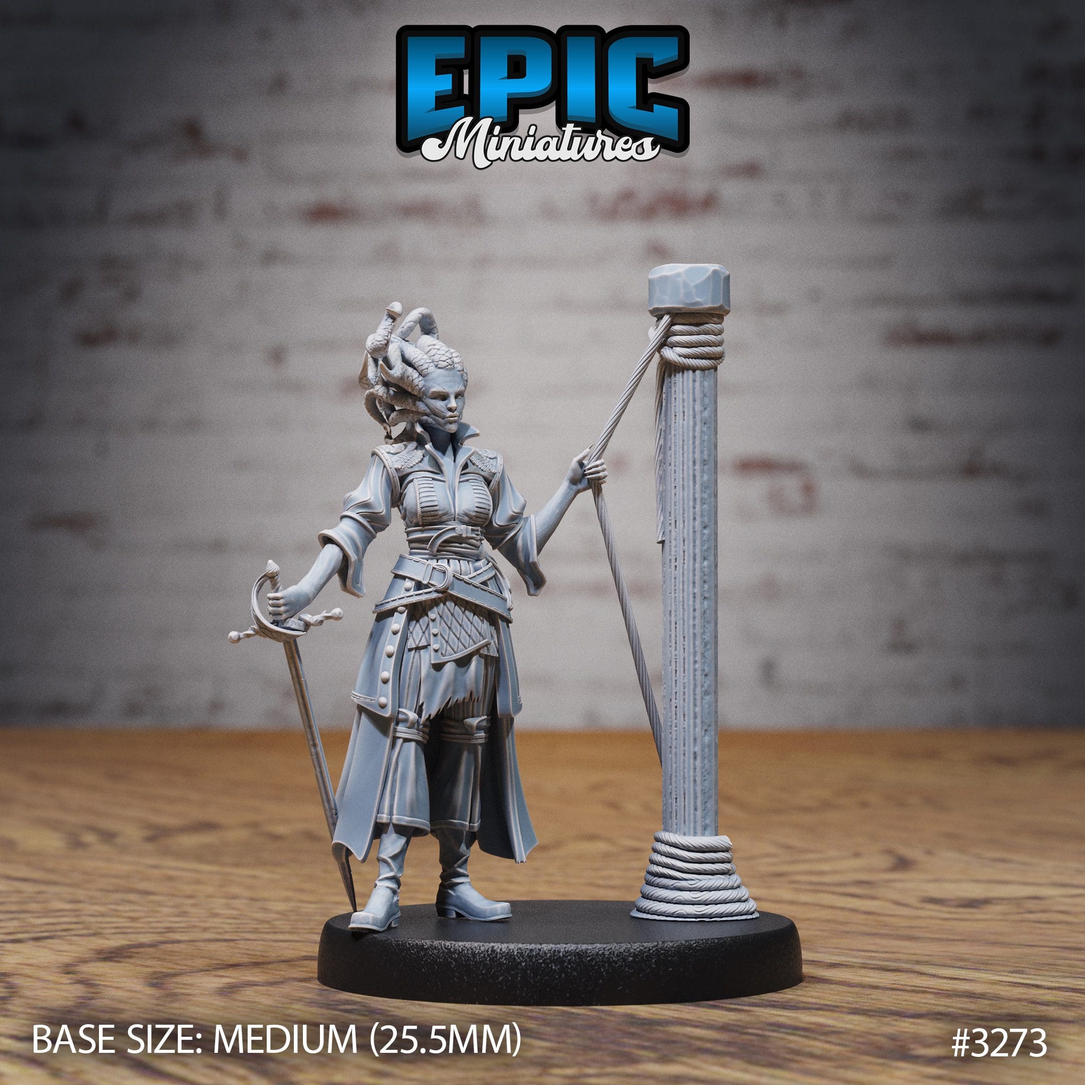 Gorgona Pirata - Pirate Scourge – Epic Miniatures | Arsenal Craft RPG