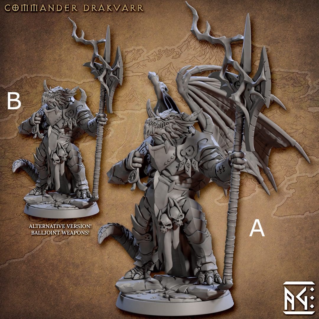 Commander Drakvarr - Draconian Scourge - Artisan Guild | Arsenal Craft RPG