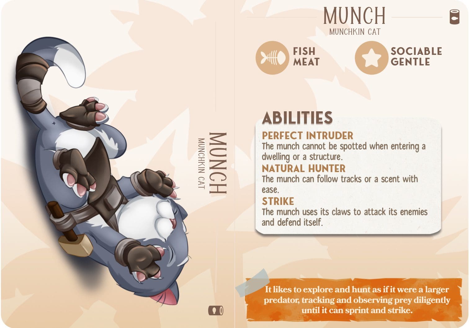 Munch, Munchkin - Cornelia's Companions - Cast n Play | Arsenal Craft RPG