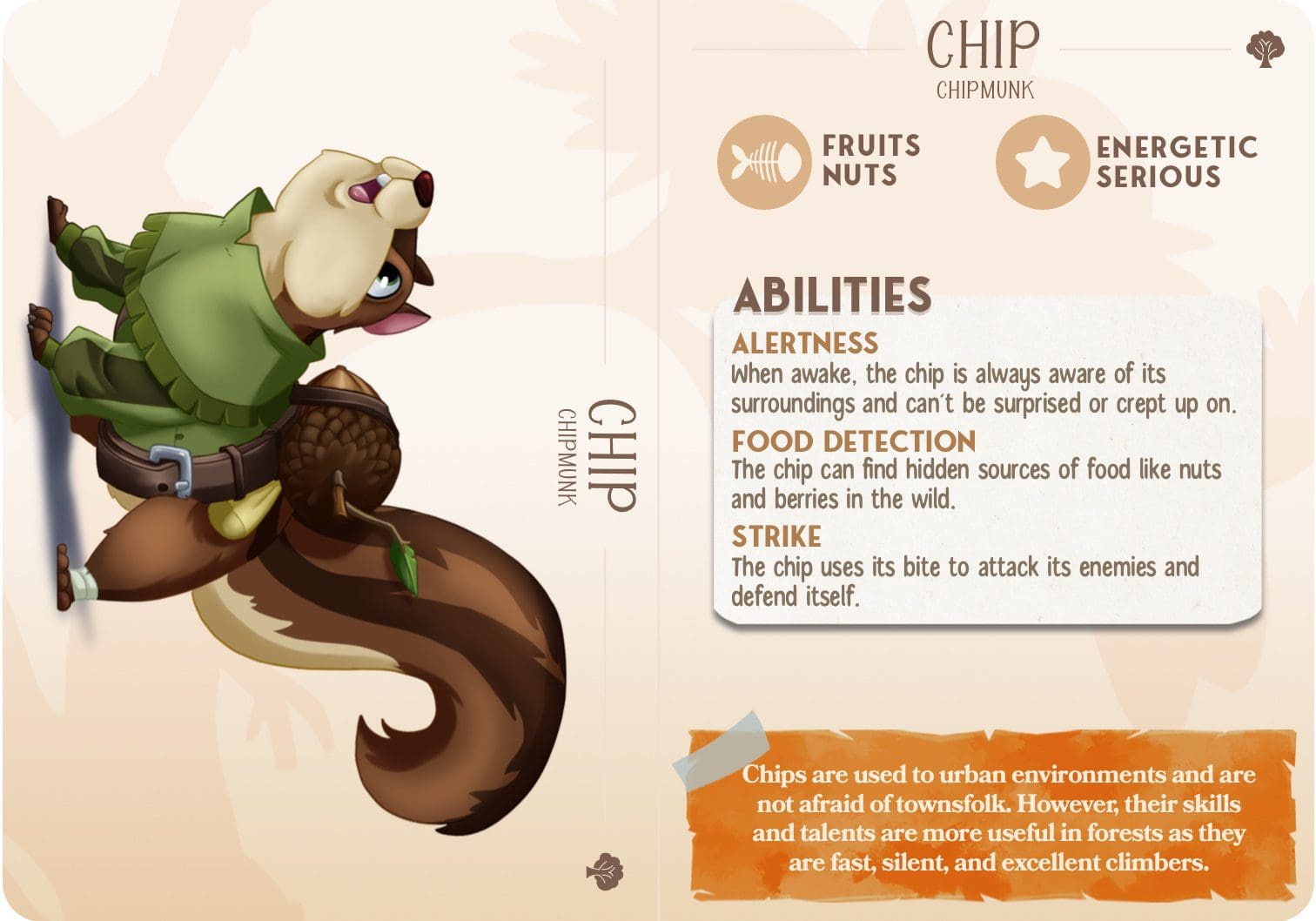Chip, O Esquilo Mago E Explorador - Cast N Play - Miniatura Para RPG ...
