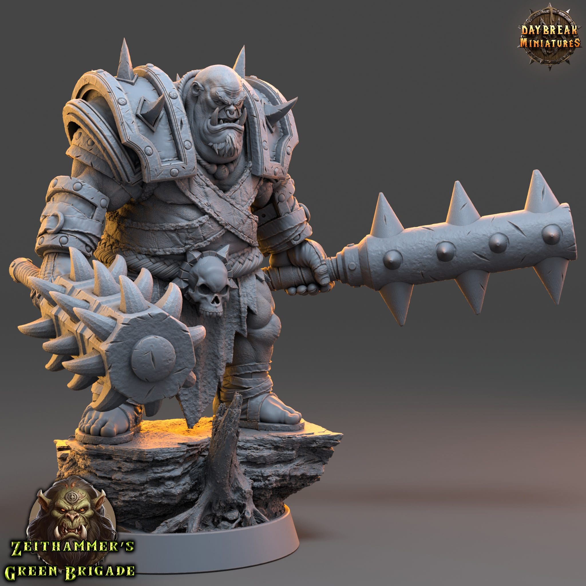 Kraut Hellbender - Zeithammer’s Green Brigade - Daybreak Miniatures ...