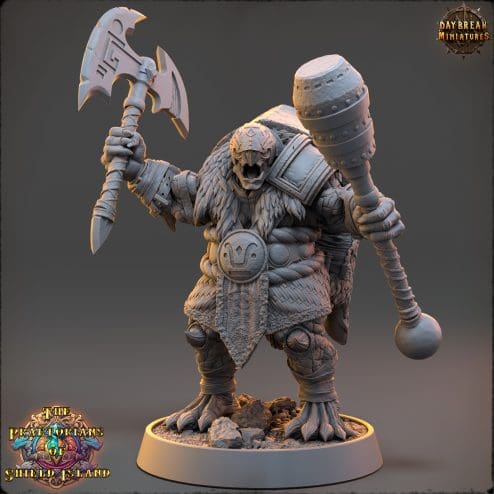 Bazo – Praetorians of Shield Island – Daybreak Miniatures – Arsenal Craft