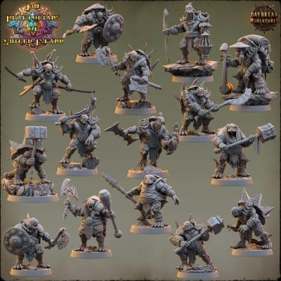 Bazo – Praetorians of Shield Island – Daybreak Miniatures – Arsenal Craft