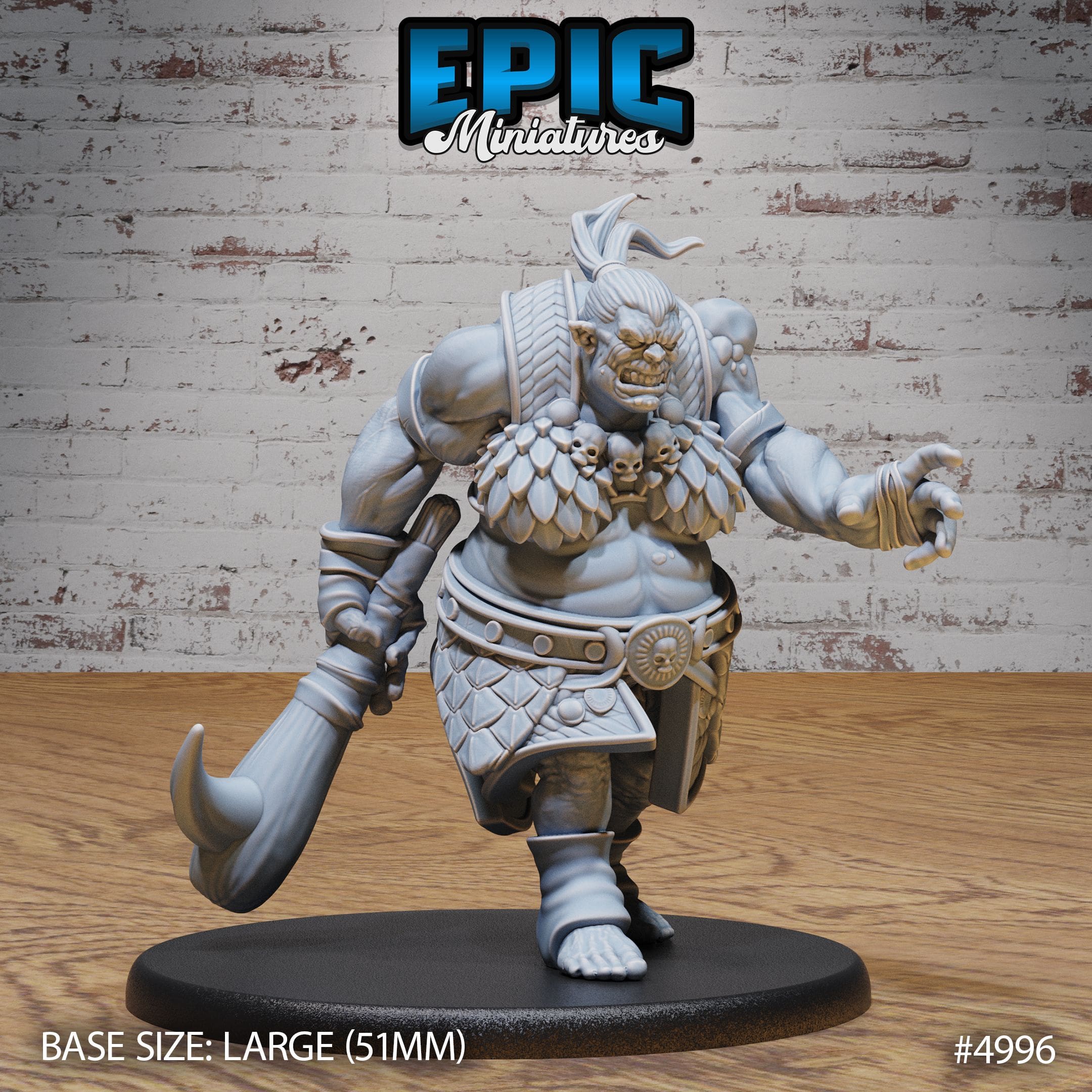 Orog Female - Savage Attack - Epic Miniatures | Arsenal Craft RPG