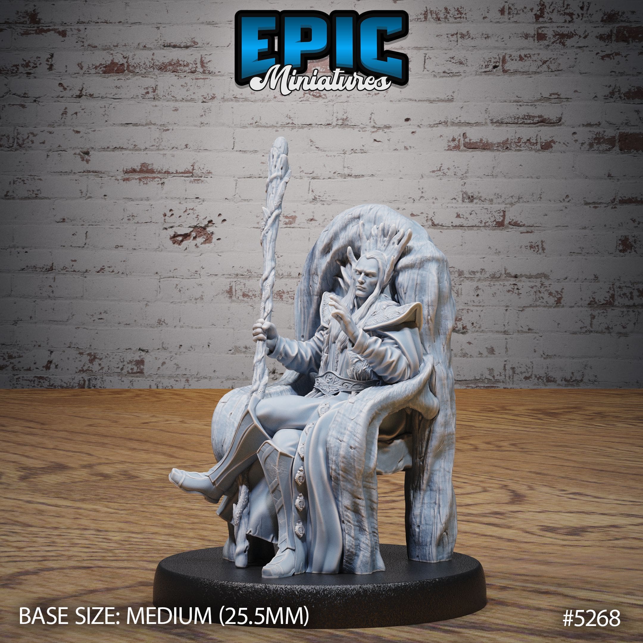 High Elf King Throne - Ancient Nature - Epic Miniatures | Arsenal Craft RPG